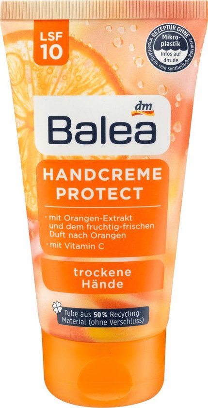 Balea Handcrème Protect met vitamine C + SPF 10 (75 ml) | bol