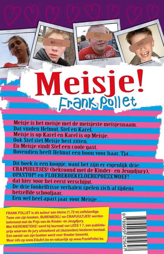 Meisje, Frank Pollet | 9789059325647 | Boeken | bol