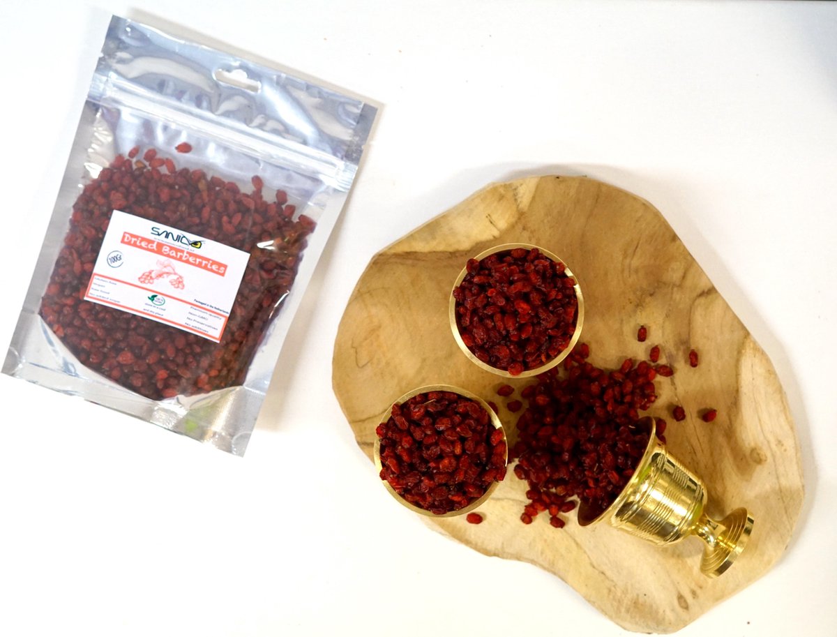 200 Gram Gedroogde Berberis Bessen Zereshk-% 100 Natuurlijke ...