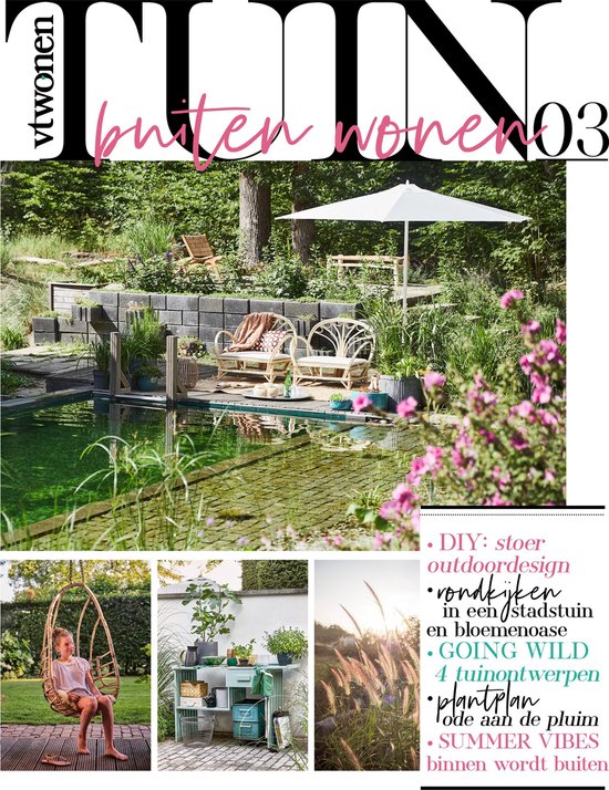 vtwonen magazine - special tuin 3 -2021 - buiten wonen | bol.com