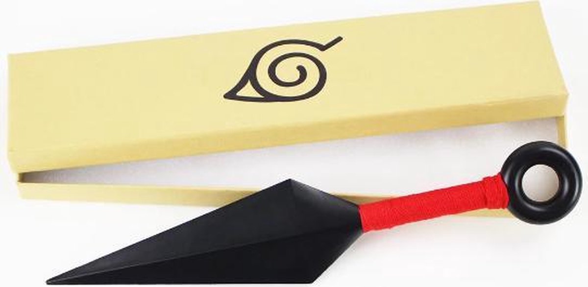 Naruto Anime Speelgoed - Plastic Uzumaki Kunai Dart - Rood - Cosplay ...