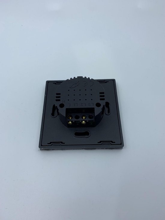 Touch lichtknop 1 voudig zwart | bol.com