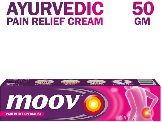 Moov - Snelle verlichting van Pijn - 50g - Moov Cream - Pain Relief ...