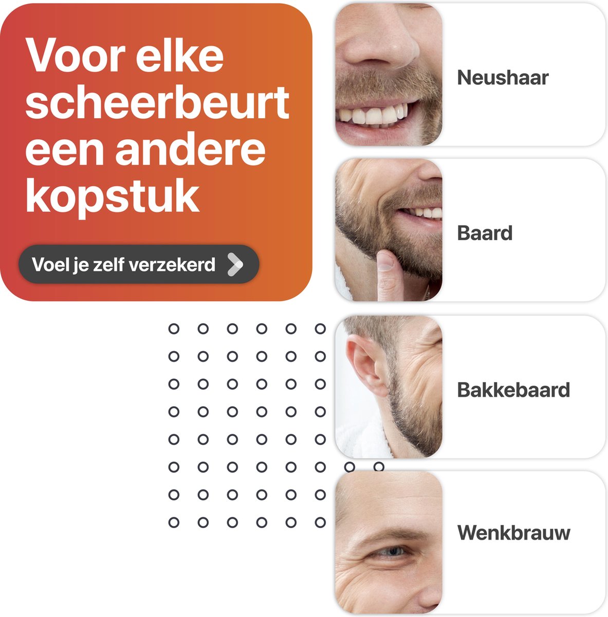 Sportsman 4 in 1 Trimmer - Neushaar Verwijderen - Wenkbrauwtrimmer ...