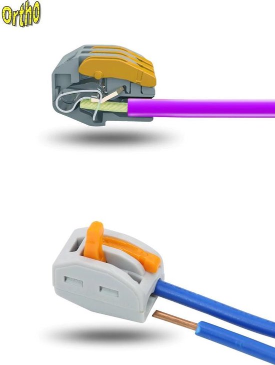 Ortho – Professionele Lasklemmen assortimentdoos – Connectors – Kabel ...