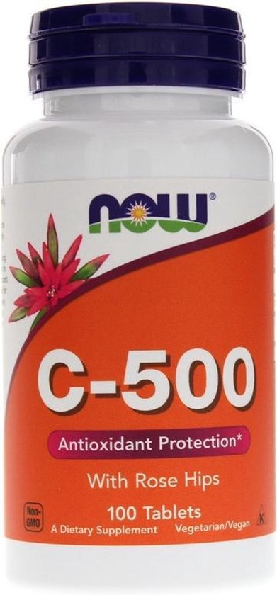 C-500 plus 40mg Rose Hips - 100 tabletten | bol.com