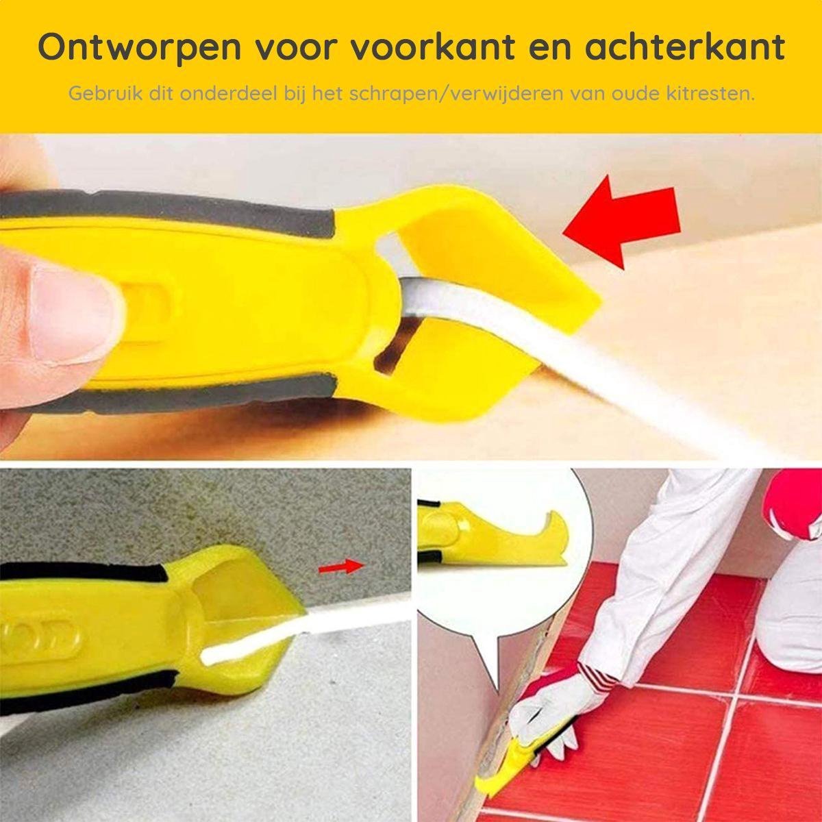 M-Iconic 5 in 1 Kit Schraper - Kitmes - Kitspatel - Kitstrijker ...