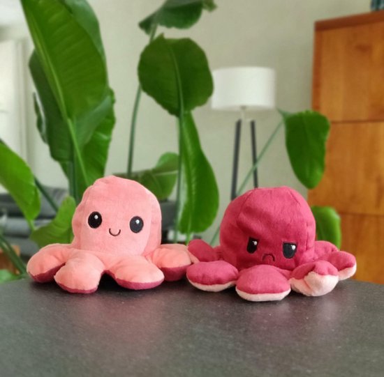 Quickrr® - Octopus knuffel - Hoge kwaliteit - Octopus knuffel mood ...