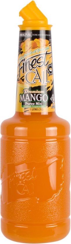 Finest Call Mango Puree mixer Basis Voor cocktailmixen Alcoholvrij 1 ...