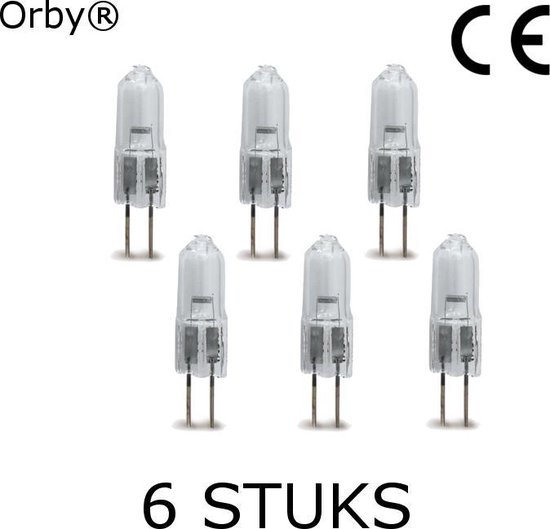 Orby® G4 Halogeen lichtbron - 12V - 20W - Halogeen lamp - 6 STUKS | bol