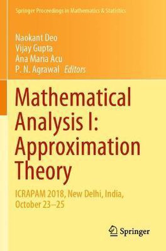 Mathematical Analysis I Approximation Theory 9789811511554 Boeken