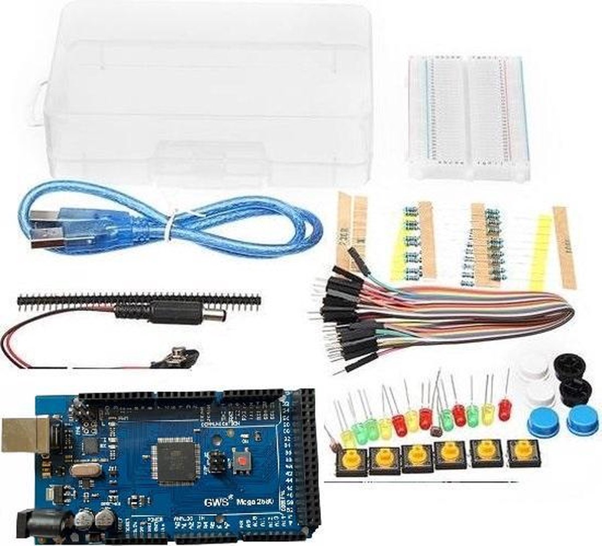 Arduino Mega 2560 Geschikte Starter Set - ATMega 2560 Starter Kit | bol.com