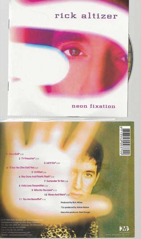 Neon Fixation, Rick Altizer | CD (album) | Muziek | bol