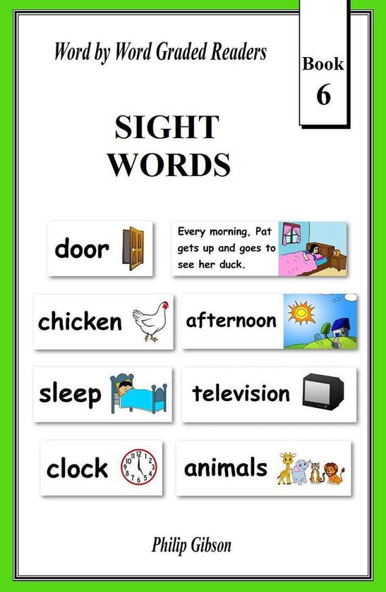 Learn The Sight Words 6 - Sight Words: Book 6 (ebook), Philip Gibson ...