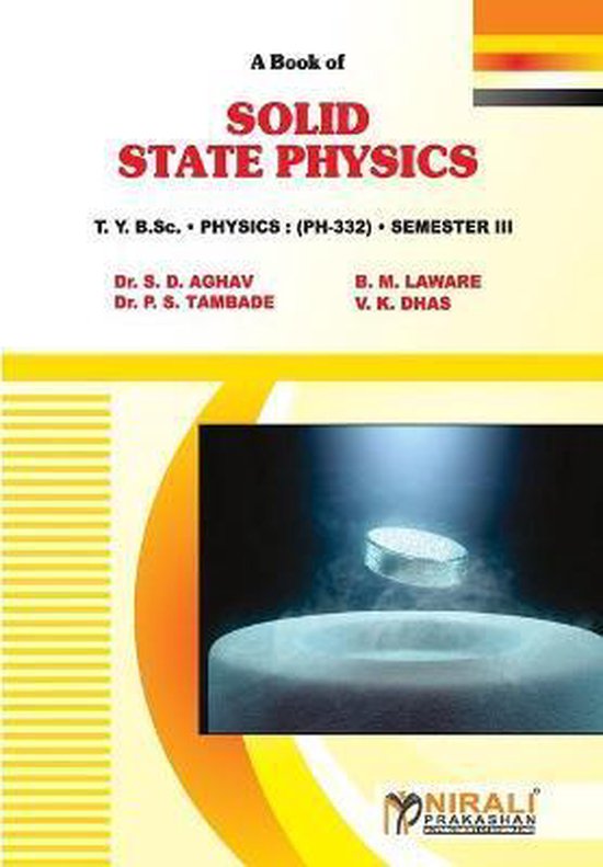 Solid State Physics | 9789351645870 | S D Aghav | Boeken | bol