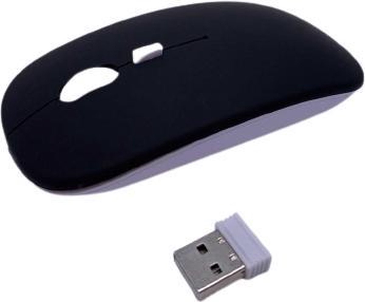 Draadloze Muis - Muis voor PC laptop Computer - instelbare DPI - Dongle ...