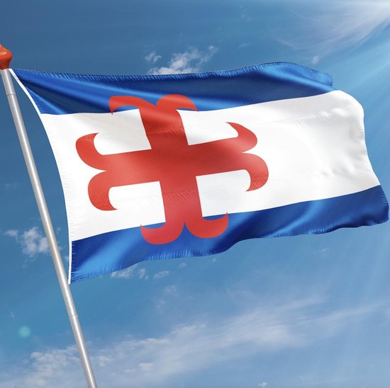 Vlag Zutphen - 150 x 225 cm - Polyester | bol