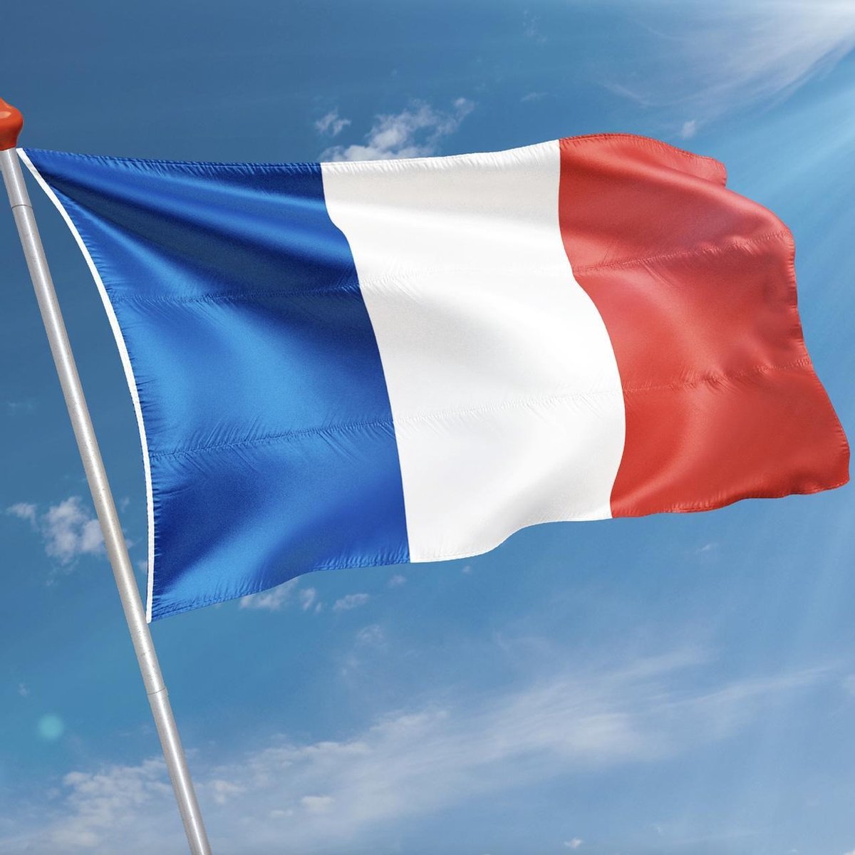 Franse vlag - 100 x 150 cm - Polyester | bol.com