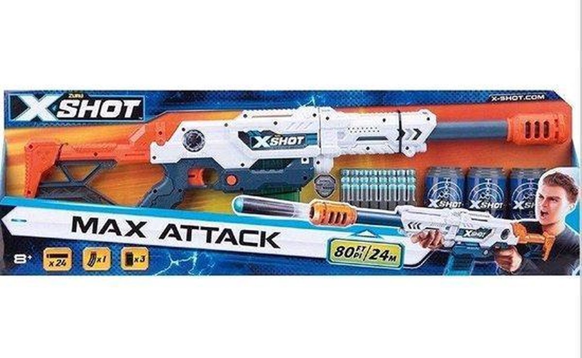 Xshot Zuru Max Attack 80 FTPI/24M | bol.com