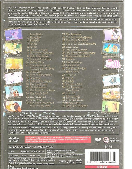 Disney's Complete Classic Collection (Dvd) | Dvd's | bol