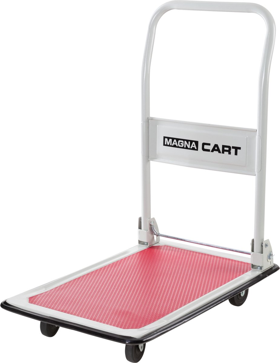 Magna Cart MCP1 - Plateauwagen 100kg - Opvouwbaar - STAAL | bol.com