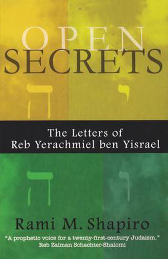 Open Secrets, Rabbi Rami M. Shapiro | 9780974935928 | Boeken | bol