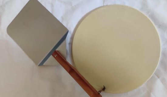 Jemati® Pizzaset - Pizzasteen met Spatel/Schep en pizza meel - 34cm ...