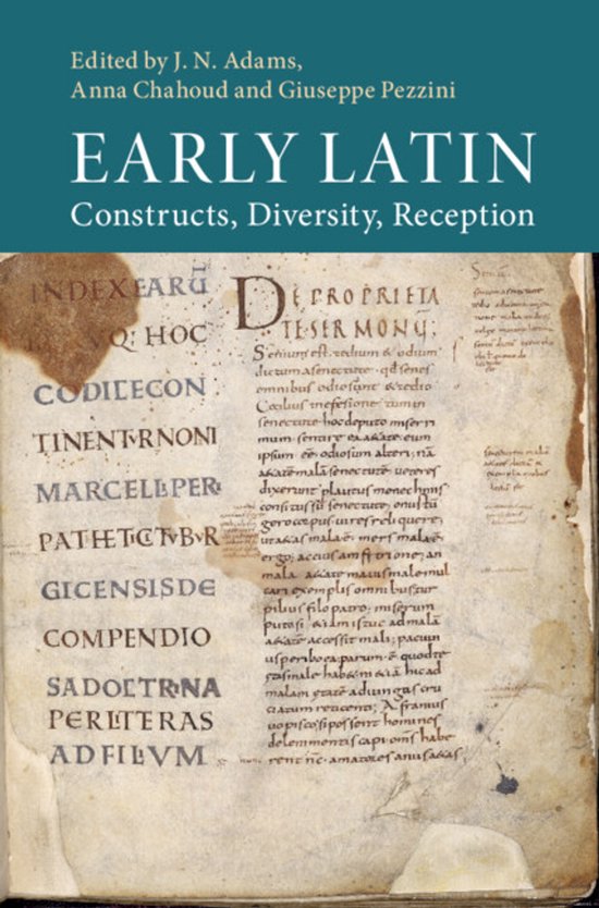 Early Latin | 9781108476584 | Anna Chahoud | Boeken | bol