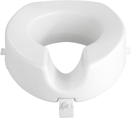 Core® Toiletverhoger - Voor Ouderen - WC Verhoger - Wit - 43cm x 40cm x ...