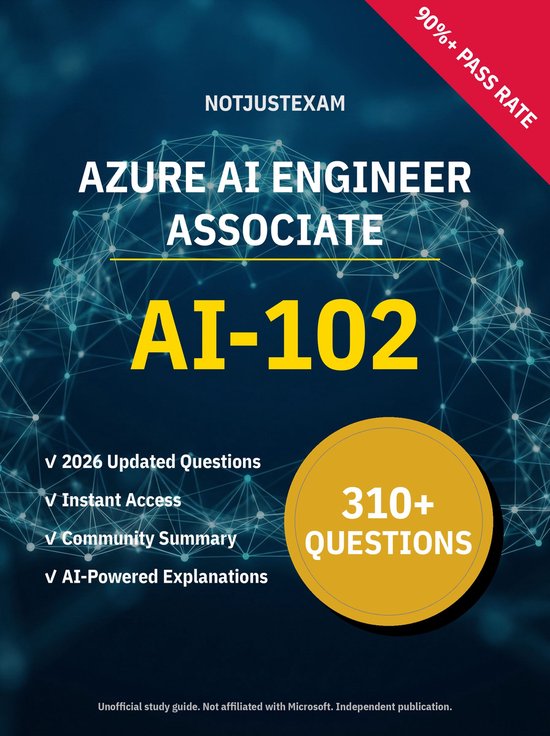 AI-102 Azure AI Engineer Associate 310+ Practice Questions Microsoft ...