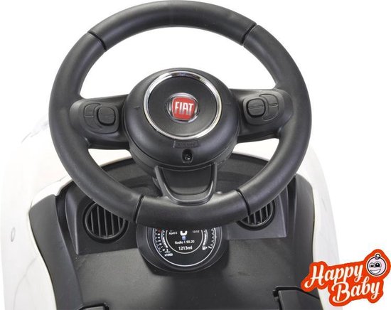 bol.com | Happy Baby - loopauto - Fiat 500 Wit