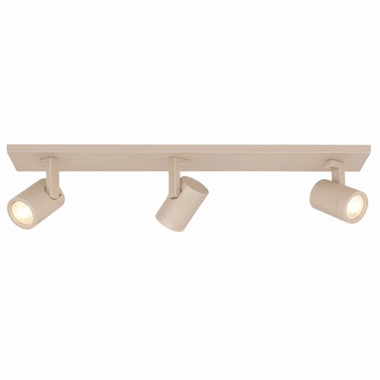 Highlight - Spot HALO 3 lichts balk beige | bol