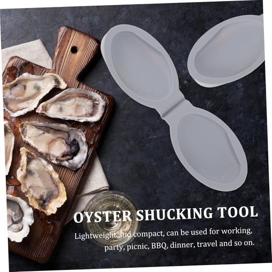 Oesterhouders Set - Zeevruchten Gereedschap - Oesters Openen ...