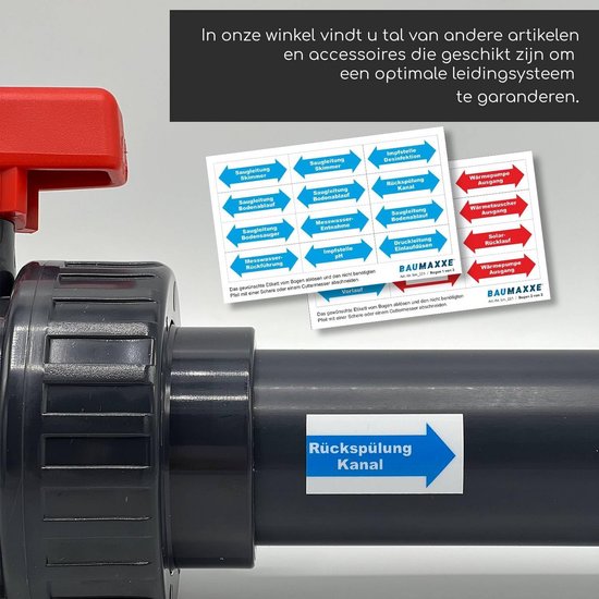 PVC Bocht 45 Graden 50 mm Lijmmof Buisfitting voor Waterleidingen | bol