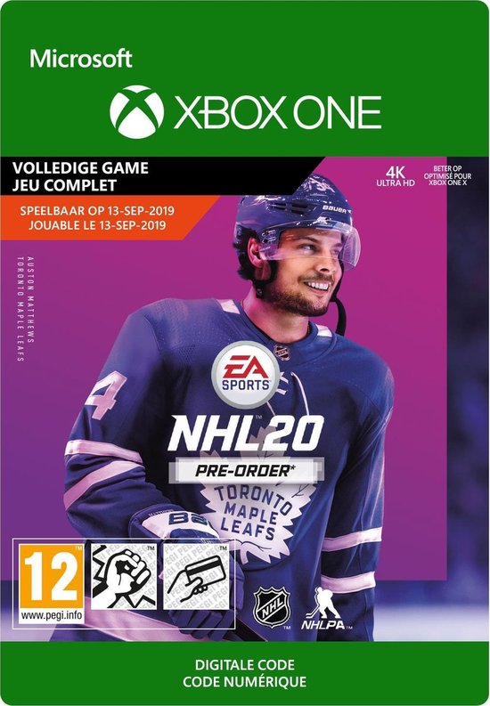 NHL 20 - Xbox One Download | Games | bol.com