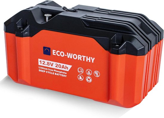 Krachtige 12V 20Ah LiFePO4 Lithium Accu met BMS voor Camper en Boot | bol