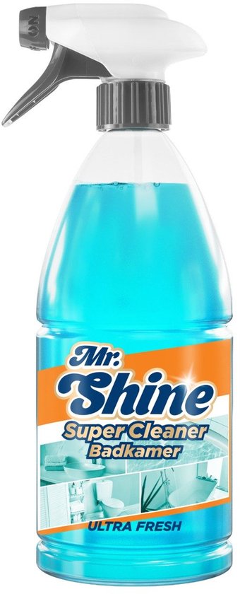 Mr. Shine Badkamerreiniger - Super Cleaner - Ultra Fresh - 6 x 700 ml ...