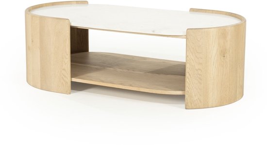Eleonora salontafel Don 110x60x40 cm eiken | bol