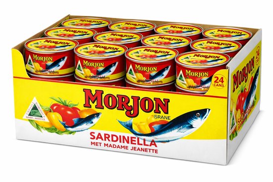 Morjon Sardines in Tomatensaus met Madame Jeanette Peper- snelle en ...