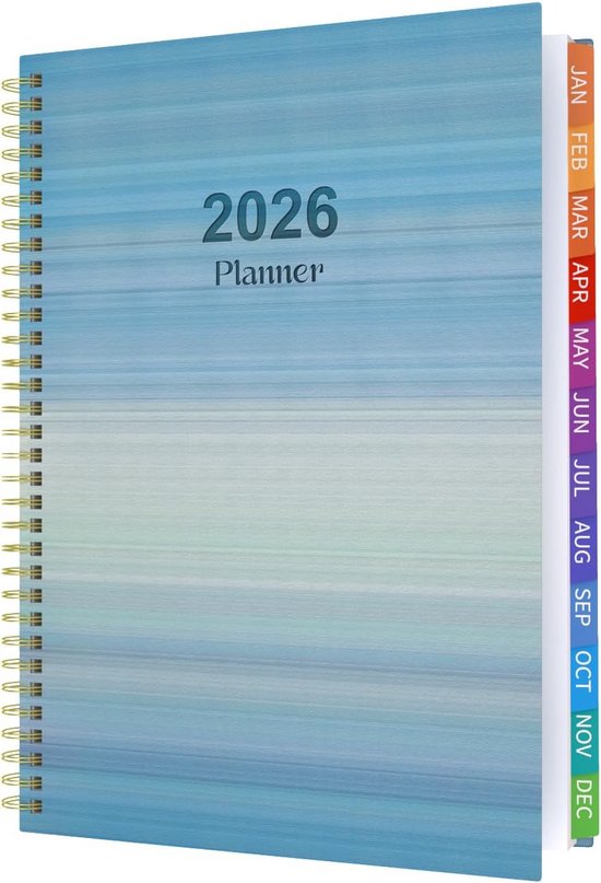 Agenda 2026 Weekoverzicht A4 (Januari t/m December) - Harde Kaft ...