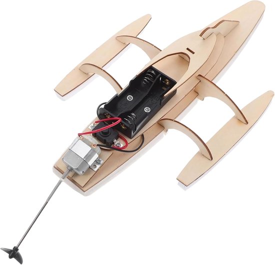 Houten Boot Modelbouw - Doe Het Zelf Puzzel - Educatief Spel ...