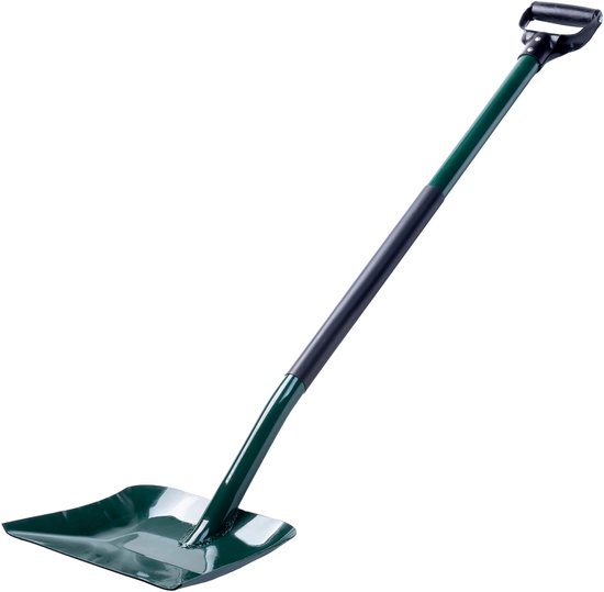 KADAX Metalen schep, zandschep, schep met ergonomische steel, voor tuin ...