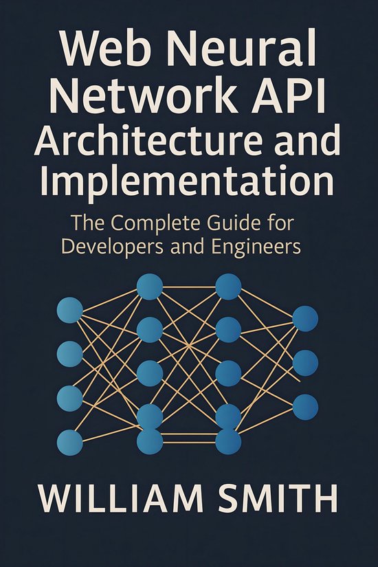 Web Neural Network API Architecture and Implementation (ebook), William ...