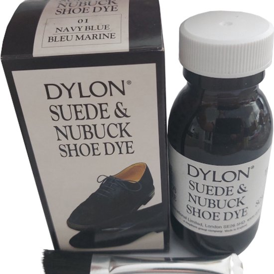 Dylon Schoenverf - Suede/Nubuck - Marine Blauw - Verf voor Schoenen ...