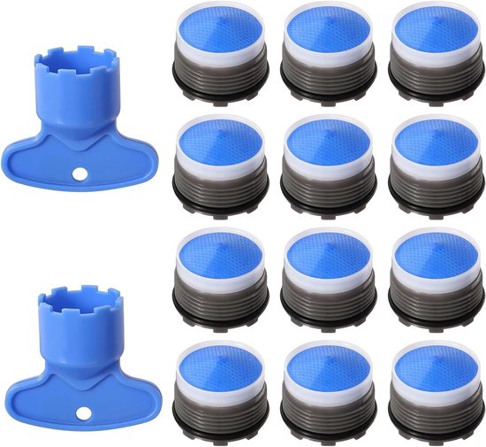 Inovra Plus - Waterkraanfilter perlator voor kraan - Set van 12 stuks ...