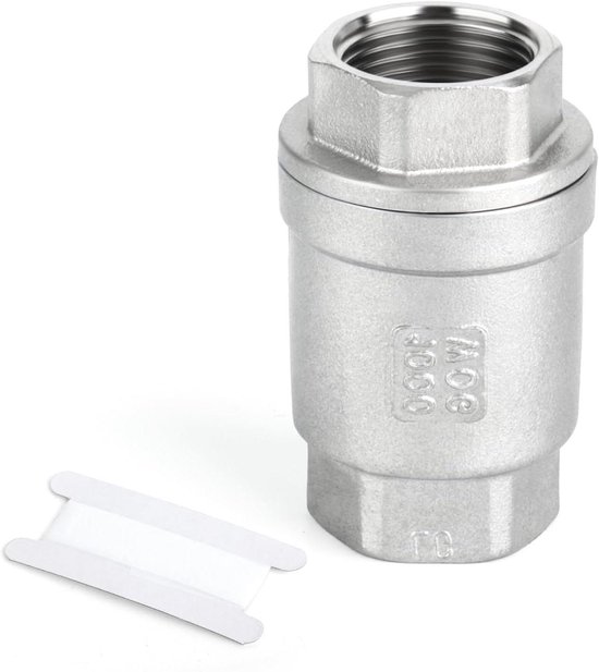 Inovra Plus - 304 Gegoten Terugslagklep met 3/4" BSP Draad voor ...