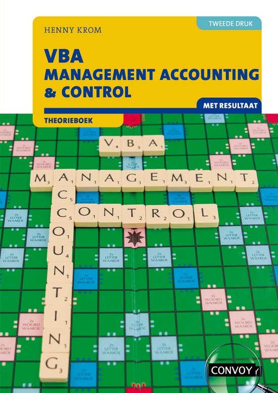 VBA Management Accounting & Control met resultaat 2e druk Theorieboek ...
