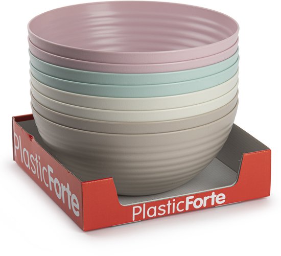 Ensemble de vaisselle incassable Plasticforte - vert - plastique - 3 ...