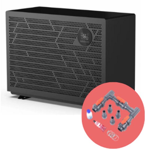 W'eau full inverter warmtepomp 17,5kW + bypass set basis | bol