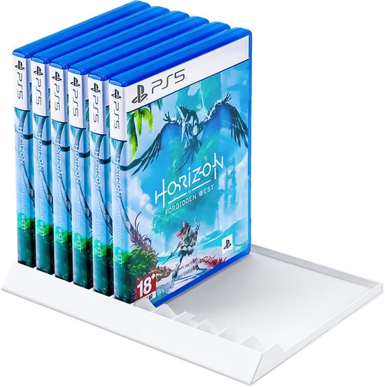 Xainy – Card case houder wit geschikt voor 12 Playstation 3, 4 & 5 game ...